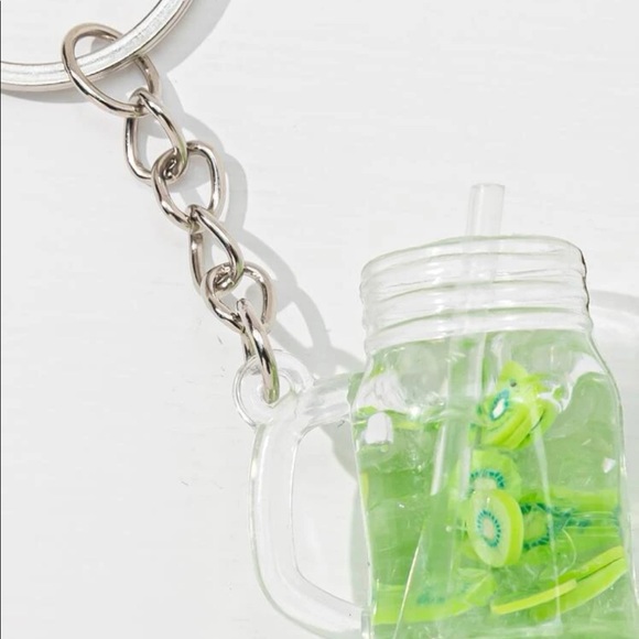 Boutique | Accessories | Kiwi Mug Fruit Juice With Straw Drink Keychain ...